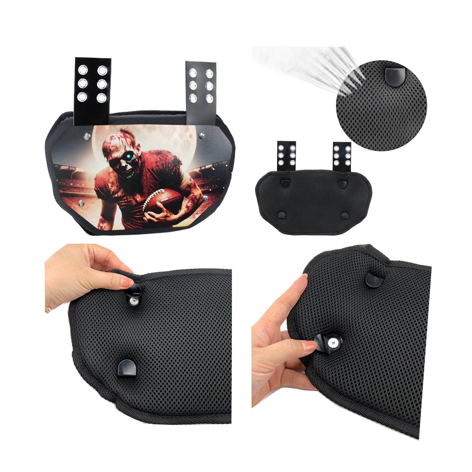 Lower Back Protector For Shoulder Pads HaHa Glossy – Lower Back & Spine ...