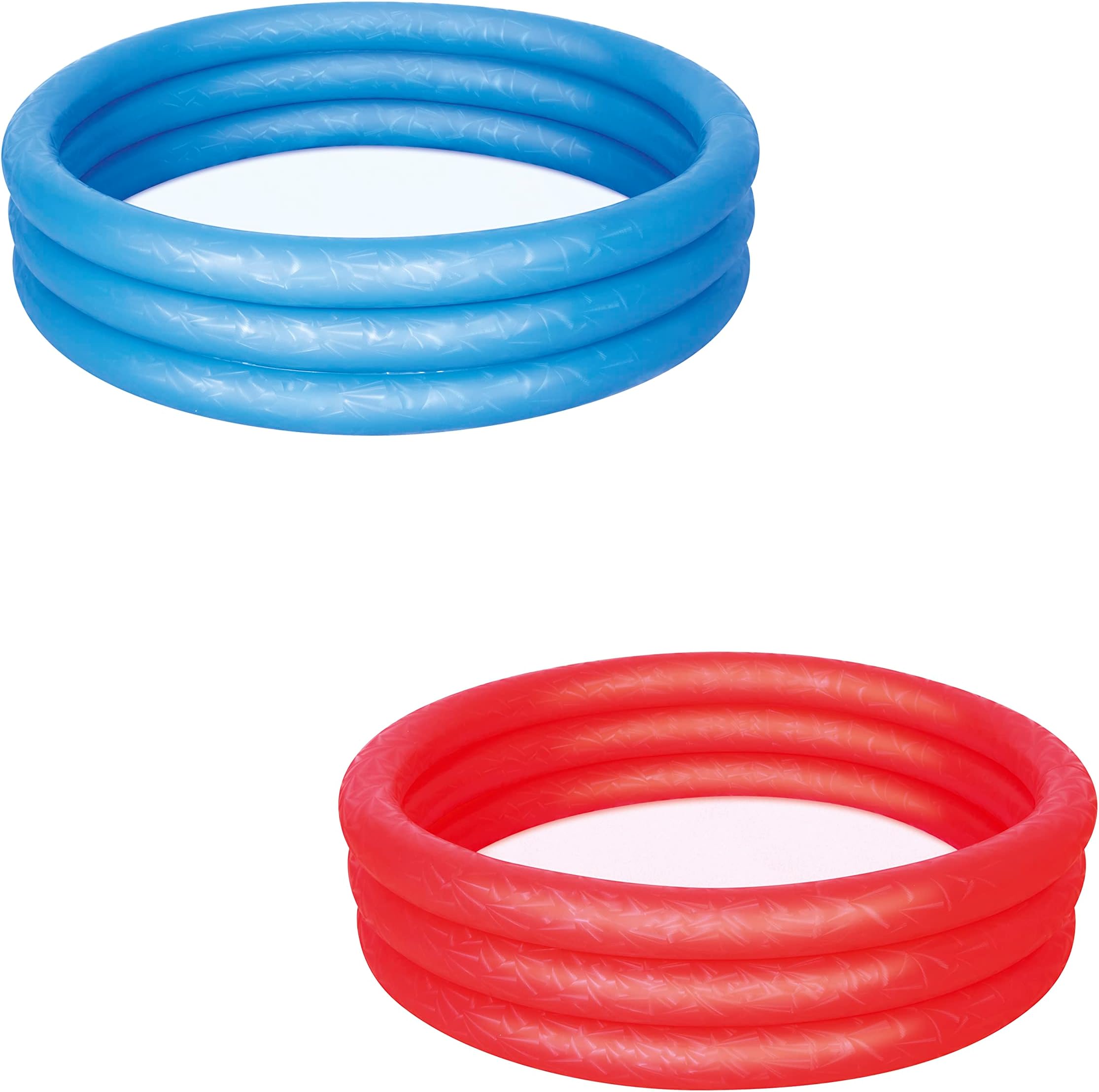 Intex inflatable square paddling pool 86x86x25 cm, random colors (pink ...