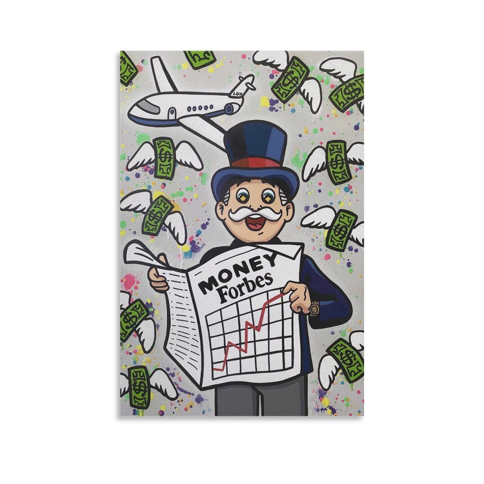 Monopoly Man Quotes MONOPOLY Motivational Quotes Print Wall Art Poster