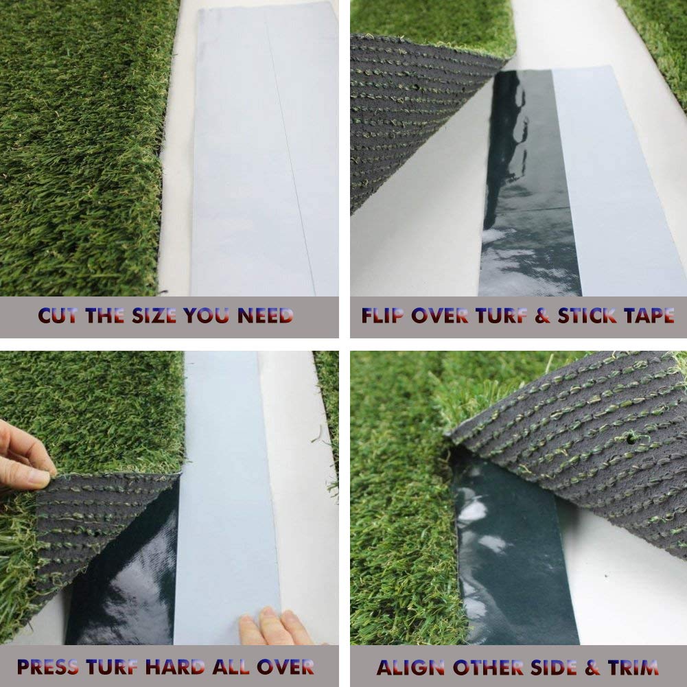 Snapklik.com : LLPT Artificial Grass Seam Tape 4” X 40 Feet Heavy Duty ...