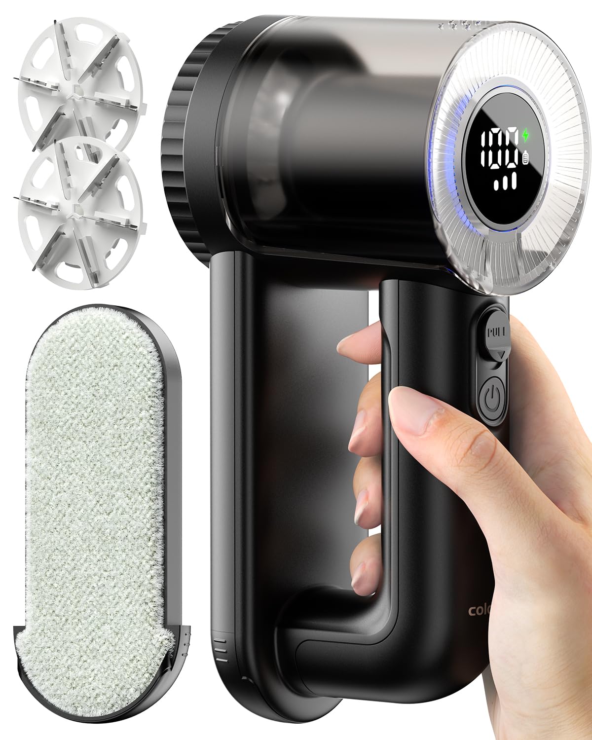 Amazon.com: Rechargeable Fabric Shaver with Lint Brush, XL Electric ...