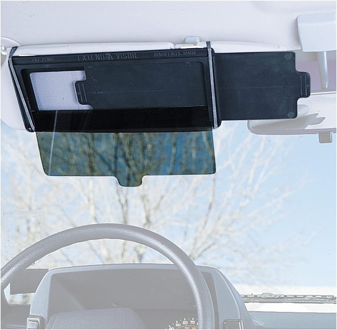 Amazon.com: Extend A Visor Right Left Windshield Sunshade Sun Blocker ...