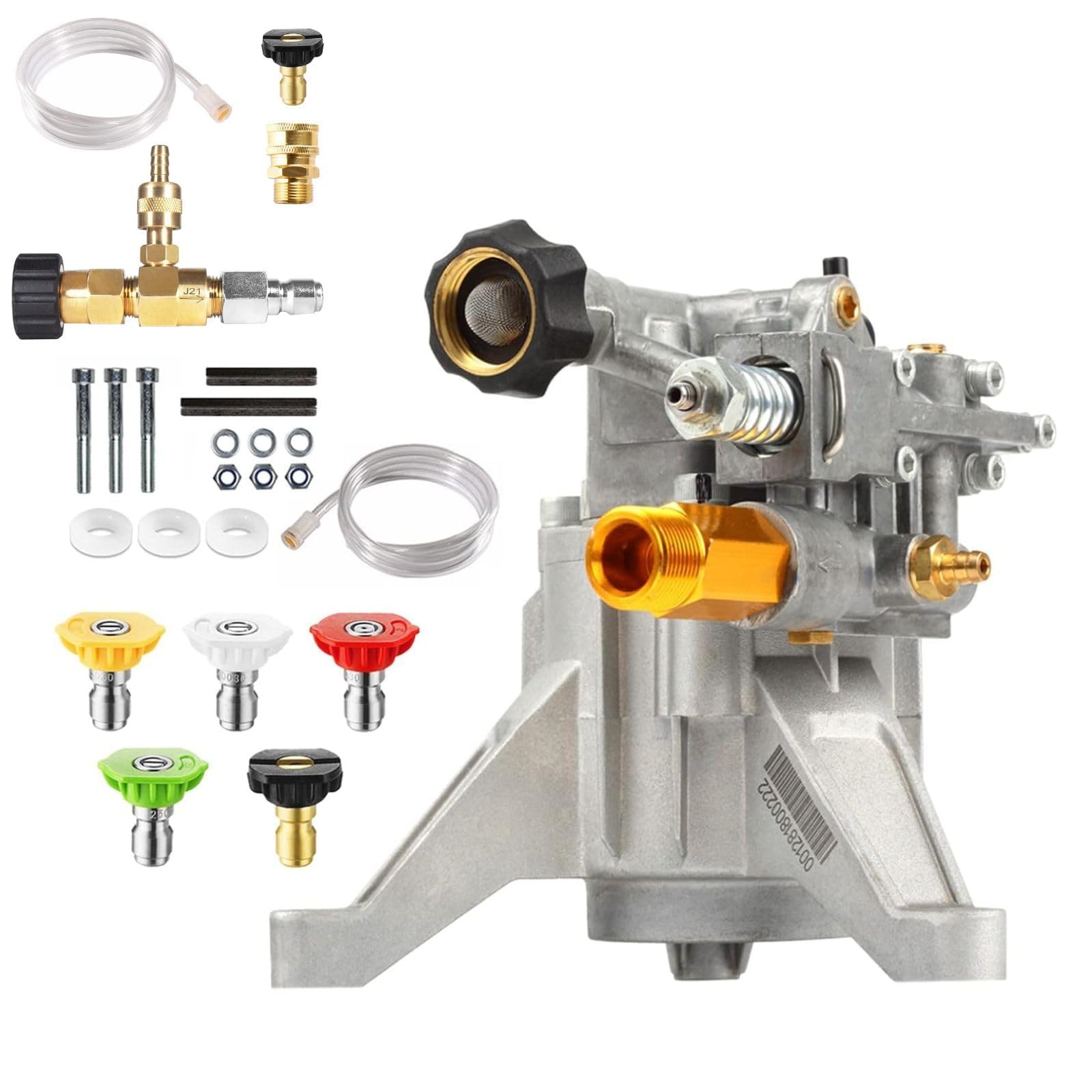 Amazon.com : YAMATIC 7/8" Shaft Vertical Pressure Washer Pump 3000 PSI ...