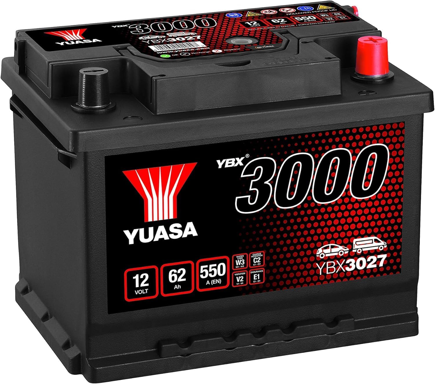 Exide Eb500 Starter Battery 50 Ah : Amazon.co.uk: Automotive