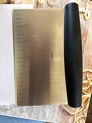 Amazon.com: Amazon Basics Multi-Purpose Stainless Steel Scraper/Chopper ...