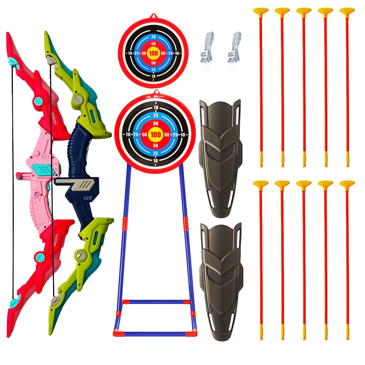 AGOGOLIFE Archery Set for Kids – Suction Cup Bow and Arrow Kit with ...