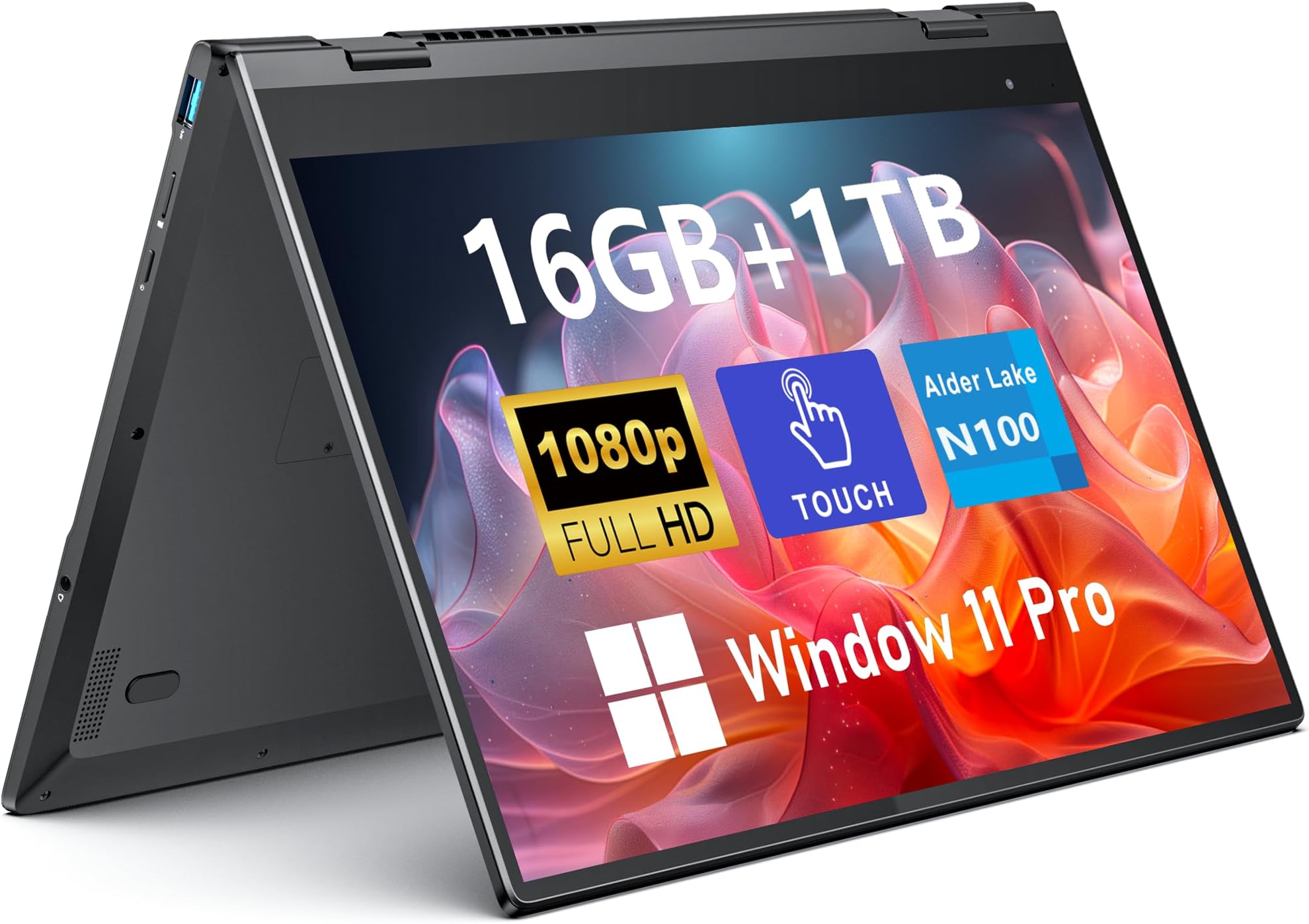 Amazon.com: FUNYET Touchscreen Laptop Computer, 14 Inch 2 in 1 Gaming ...