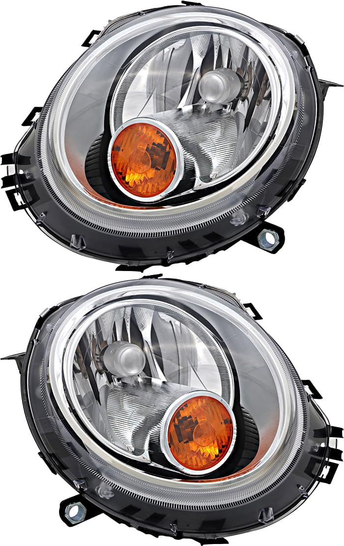 Amazon.com: Garage-Pro Headlight Set Compatible with Mini Cooper 2007 ...
