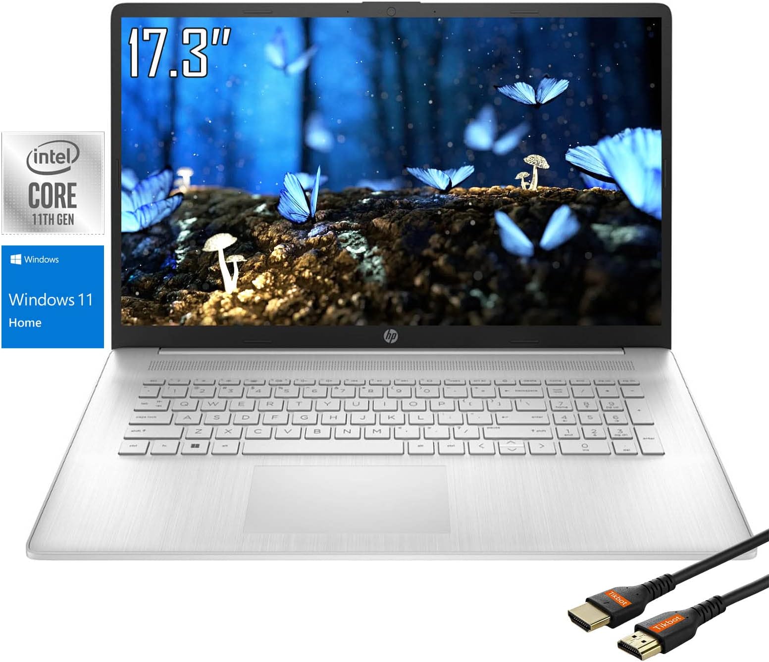 Amazon.com: HP Laptops 17 inch Screen Intel Core i3-1125G4 Beat i7 ...