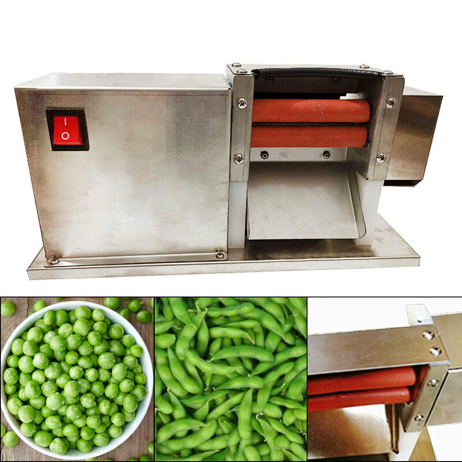 220v Semiautomatic Edamame peeler machine Haricot vert peeling machine ...