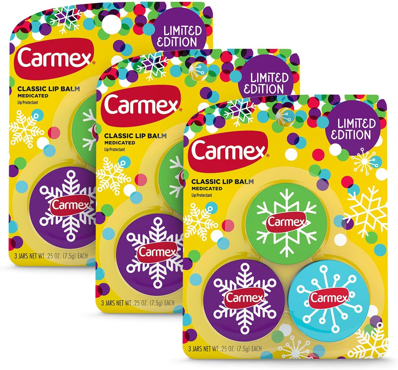 Amazon.com : Carmex Original Flavor Moisturizing Lip Balm Tube Value ...