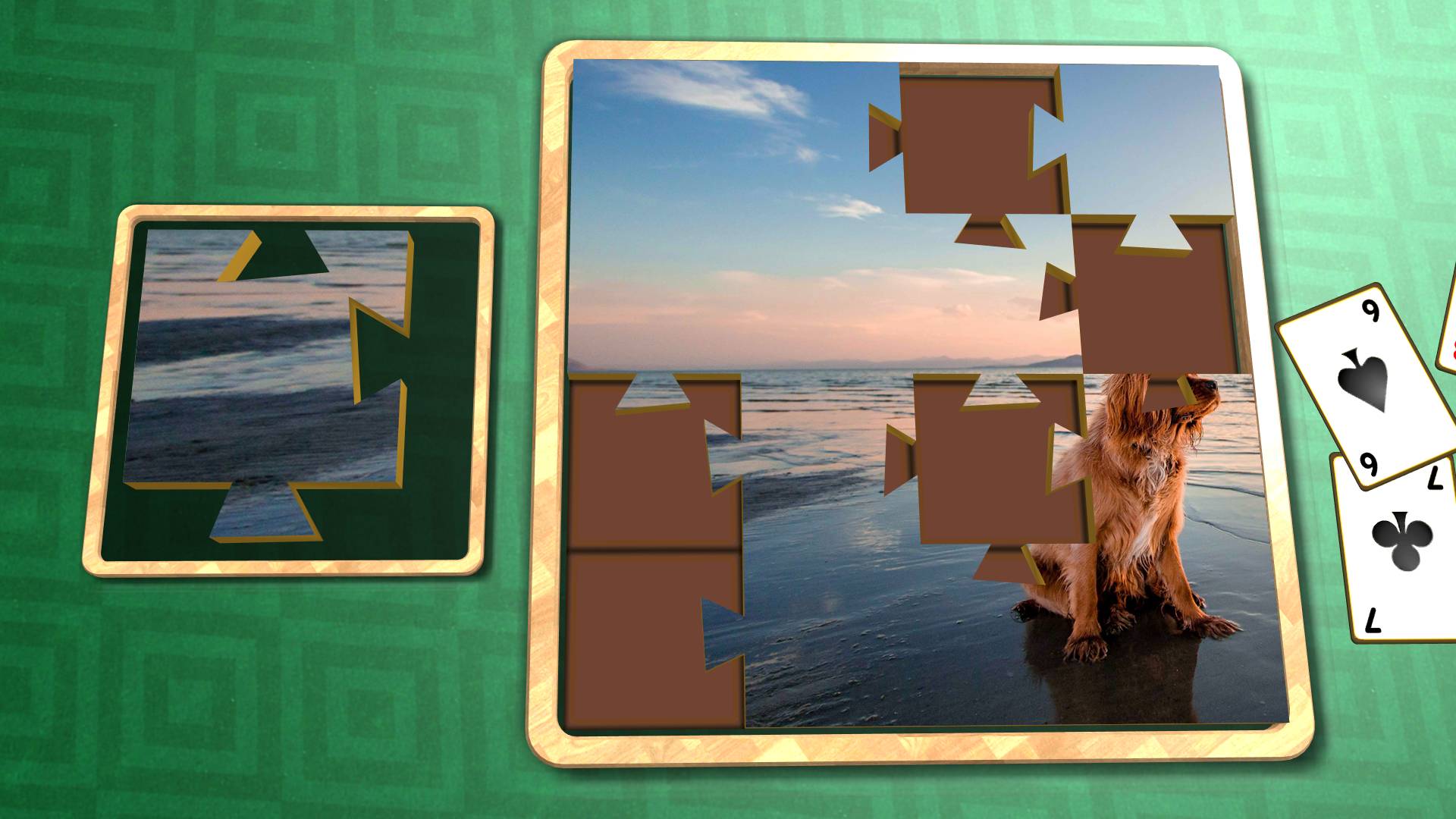 Jigsaw Solitaire - Dogs FireTV:Amazon.com:Appstore for Android