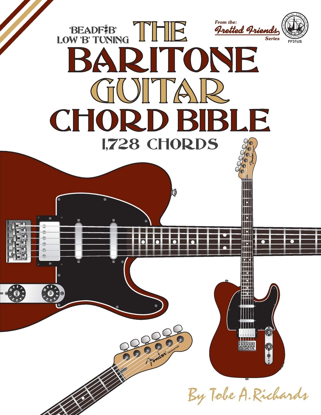 Amazon.com: The Baritone Guitar Chord Bible: Low B Tuning 1,728 Chords ...