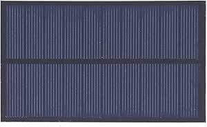 Amazon.com : 82×138mm Polycrystalline Solar Panel, Photovoltaic Cell ...
