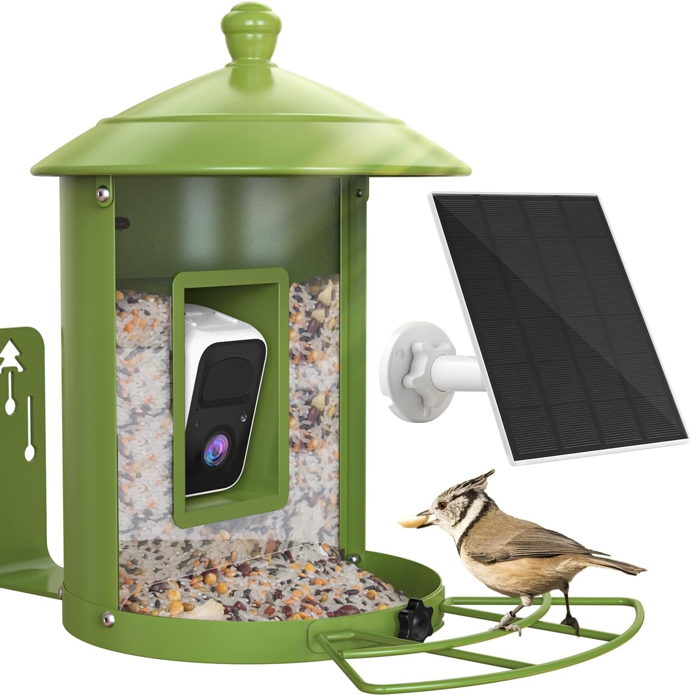 Amazon.com : Yukhsin AI Smart Bird Feeder with Camera Solar Powered ...