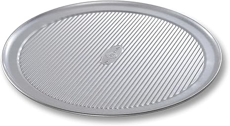 Amazon.com: USA Pan Wide Rim Nonstick Pizza Pan, 16 inch, Aluminized ...