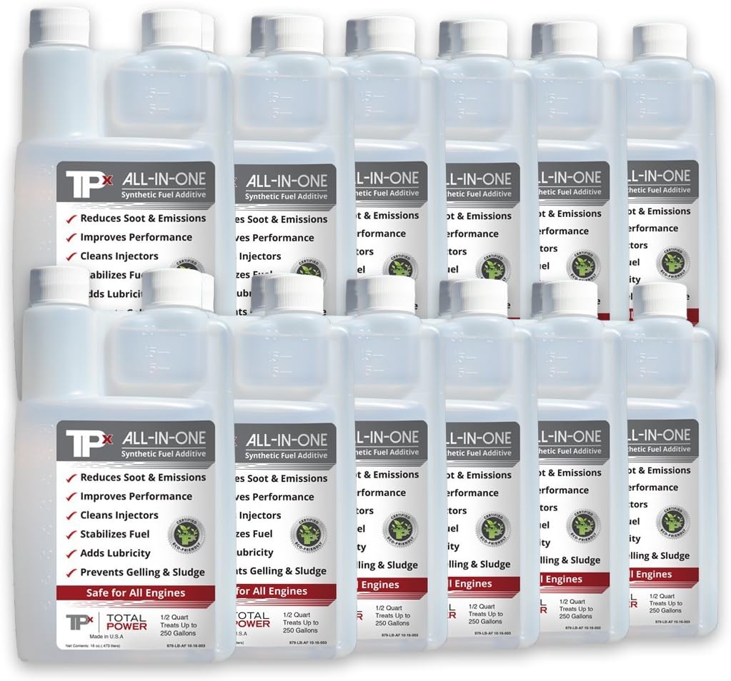 Amazon.com: TPx All-In-One Fuel Additive for Gasoline and Diesel 12x ...