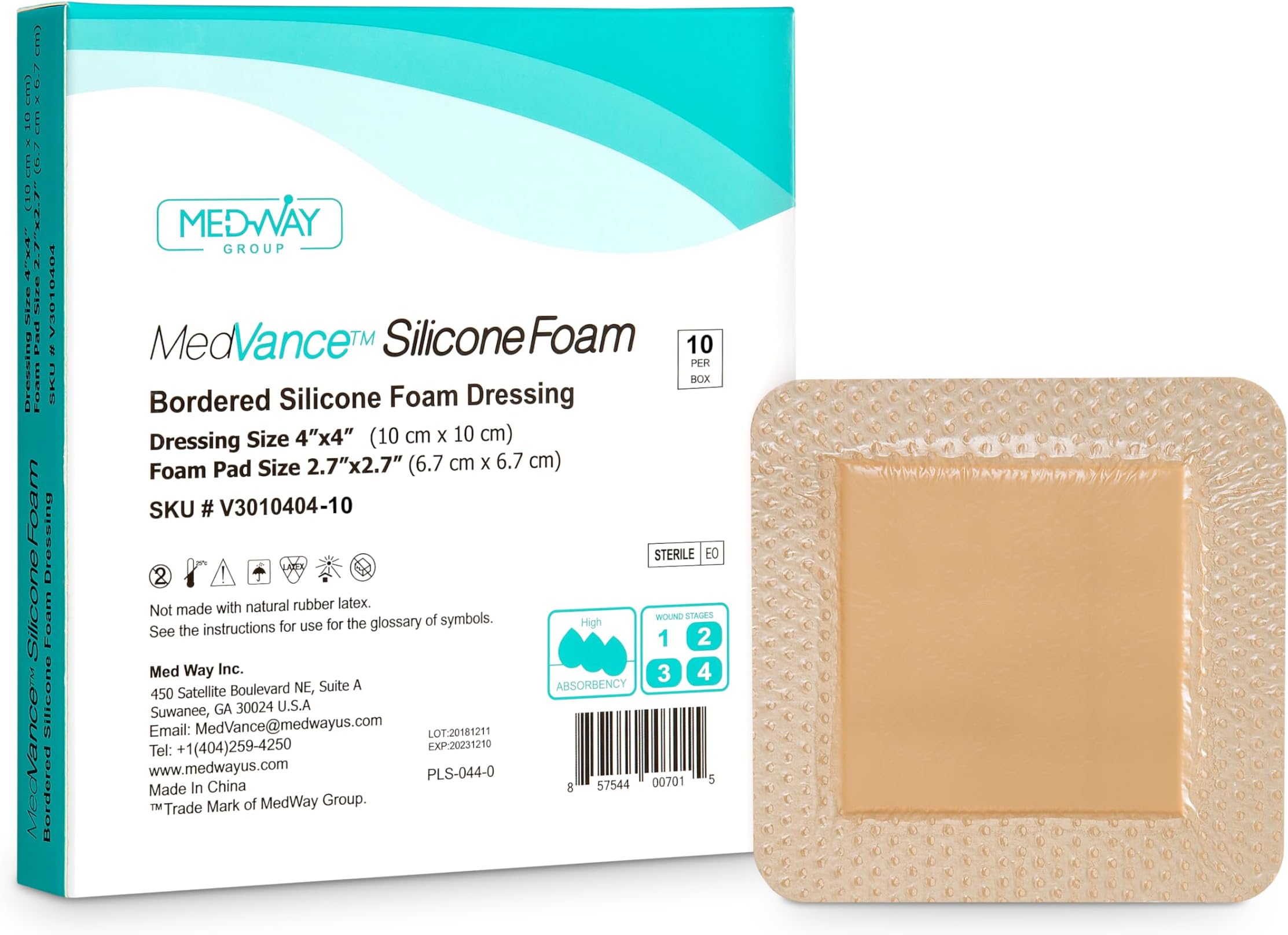 Amazon.com: Simpurity Collagen Dressing Pads - 4 x 4 in 5-Pack Collagen ...