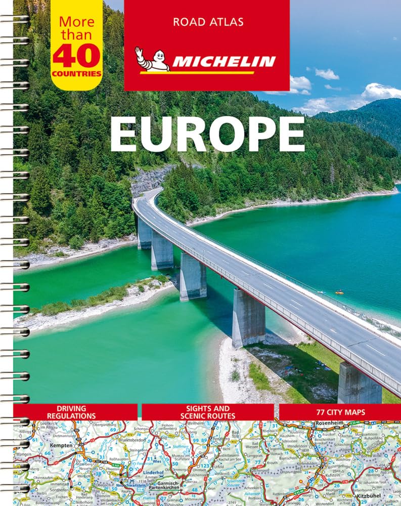Michelin Road Atlas Europe (Atlas (Michelin)): Tourist & Motoring Atlas ...