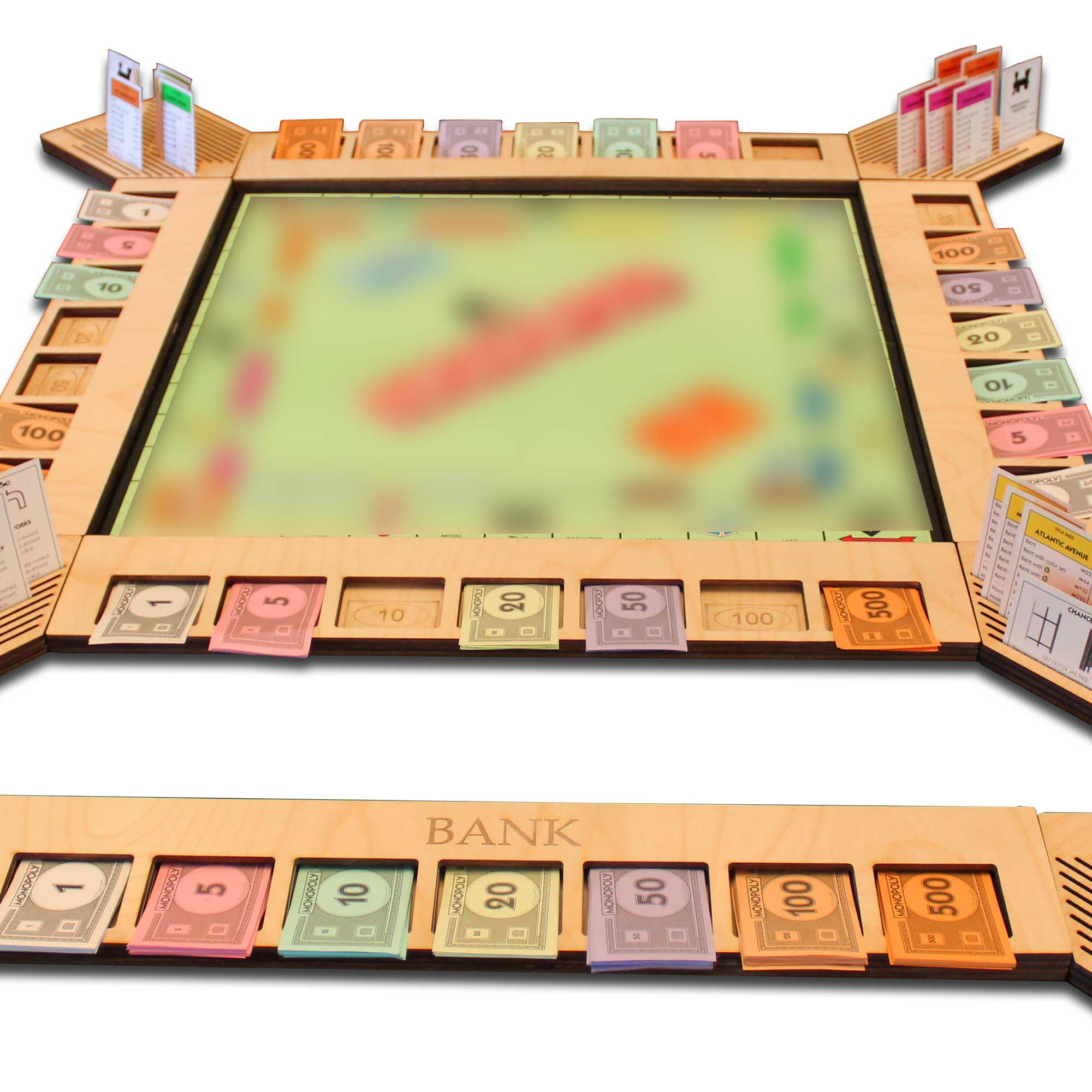 Amazon.com: Custom Board Game Frame Personalized Game Board Organizer ...