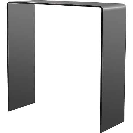 Glass Tables Online Smoked Glass Console Table Small 80cm length x 30cm ...