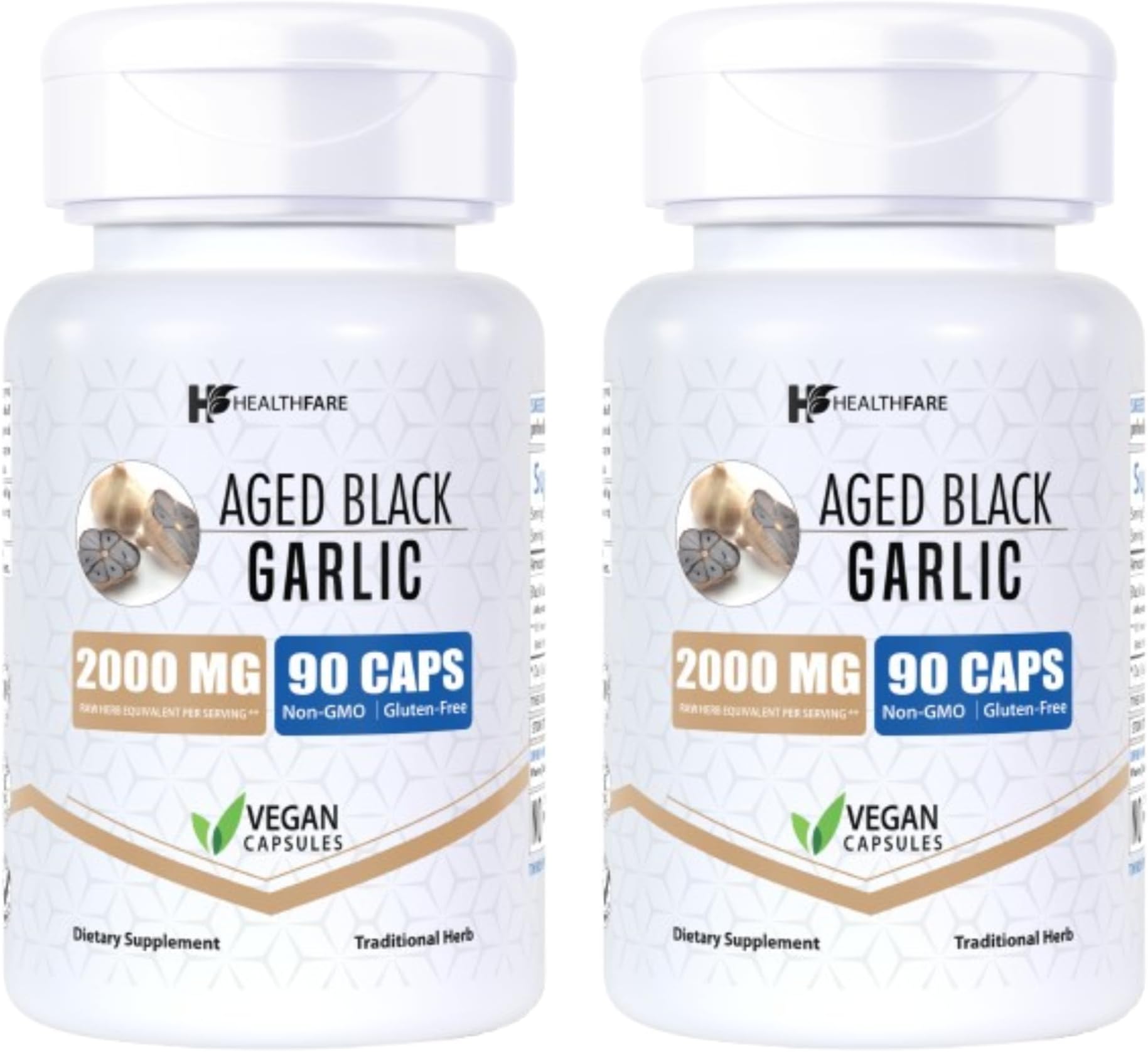 Amazon.com: Horbäach Aged Garlic Extract Capsules 1500mg | 60 Count ...