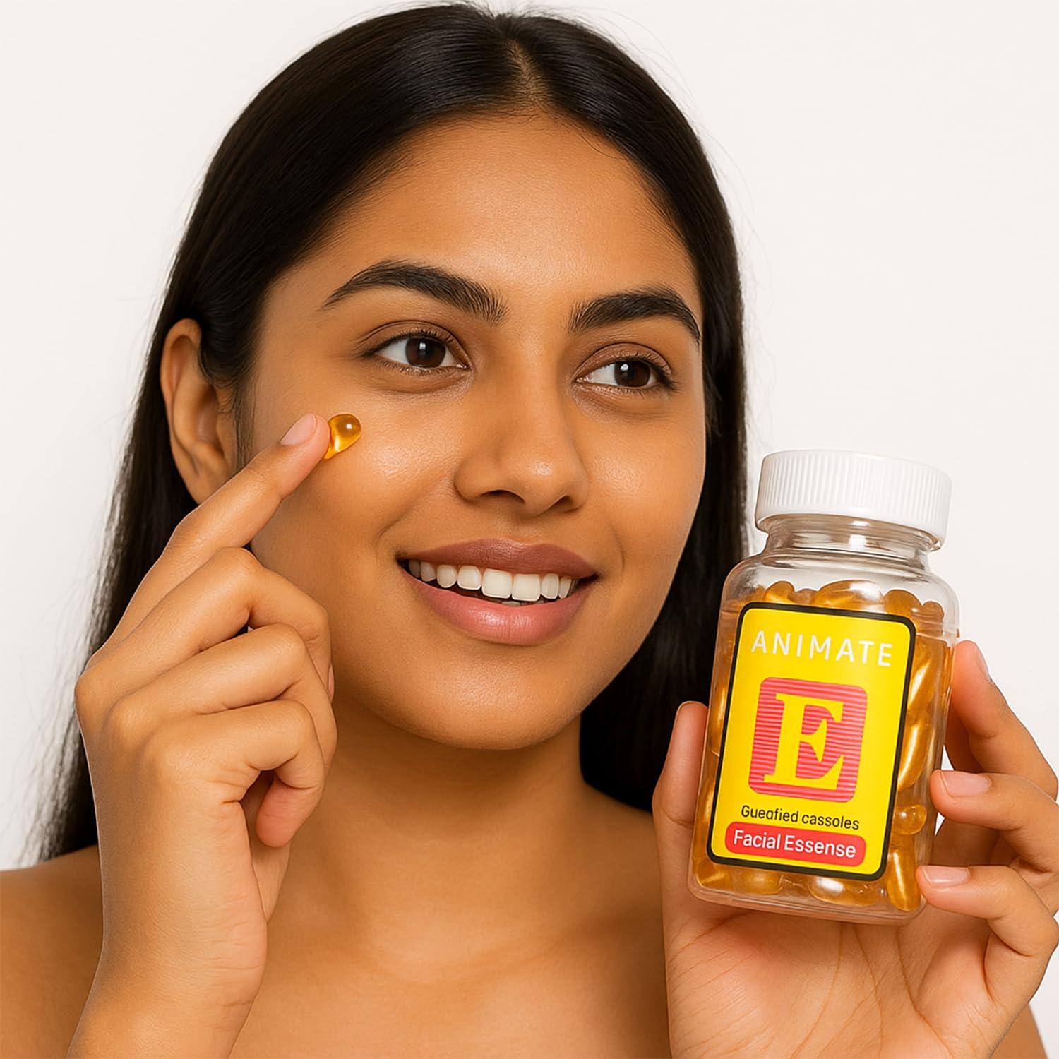Buy Animate Vitamin E Facial Essence – 60 Softgel Capsules | Skin Care ...