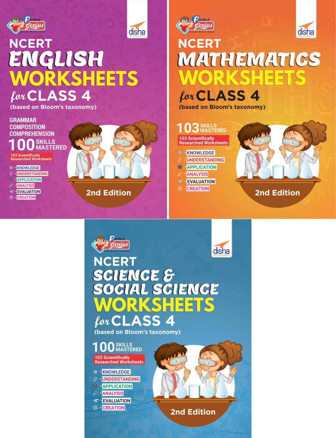 Perfect Genius NCERT English, Mathematics, Science & Social Science ...