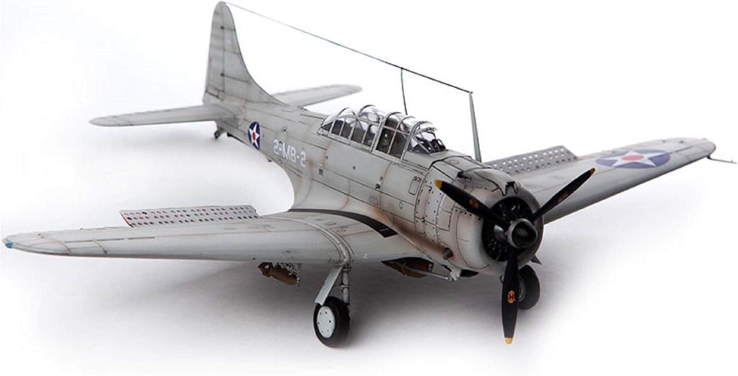 Amazon.com: Academy 12331 USMC SBD-1 Pearl Harbor Plamodel Plastic ...