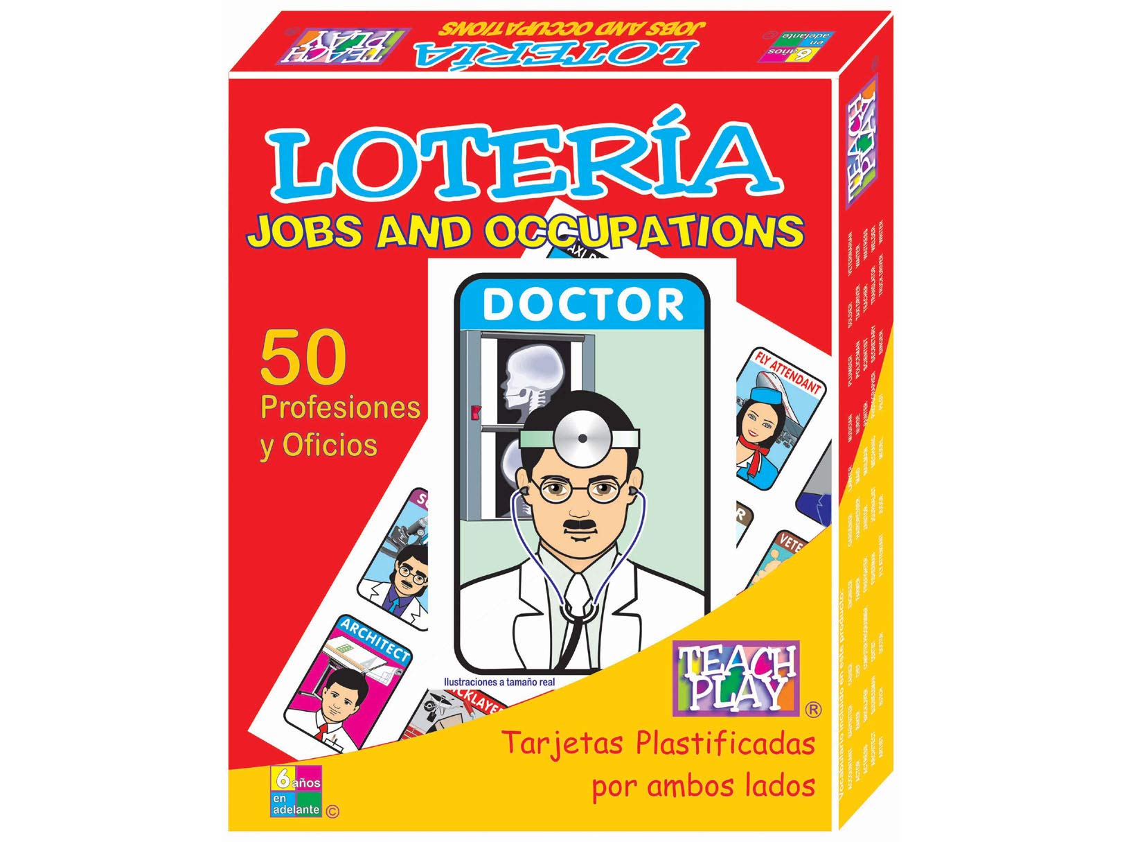 TEACH PLAY | Juego de Lotería Didáctica para Niños y Adolescentes de ...