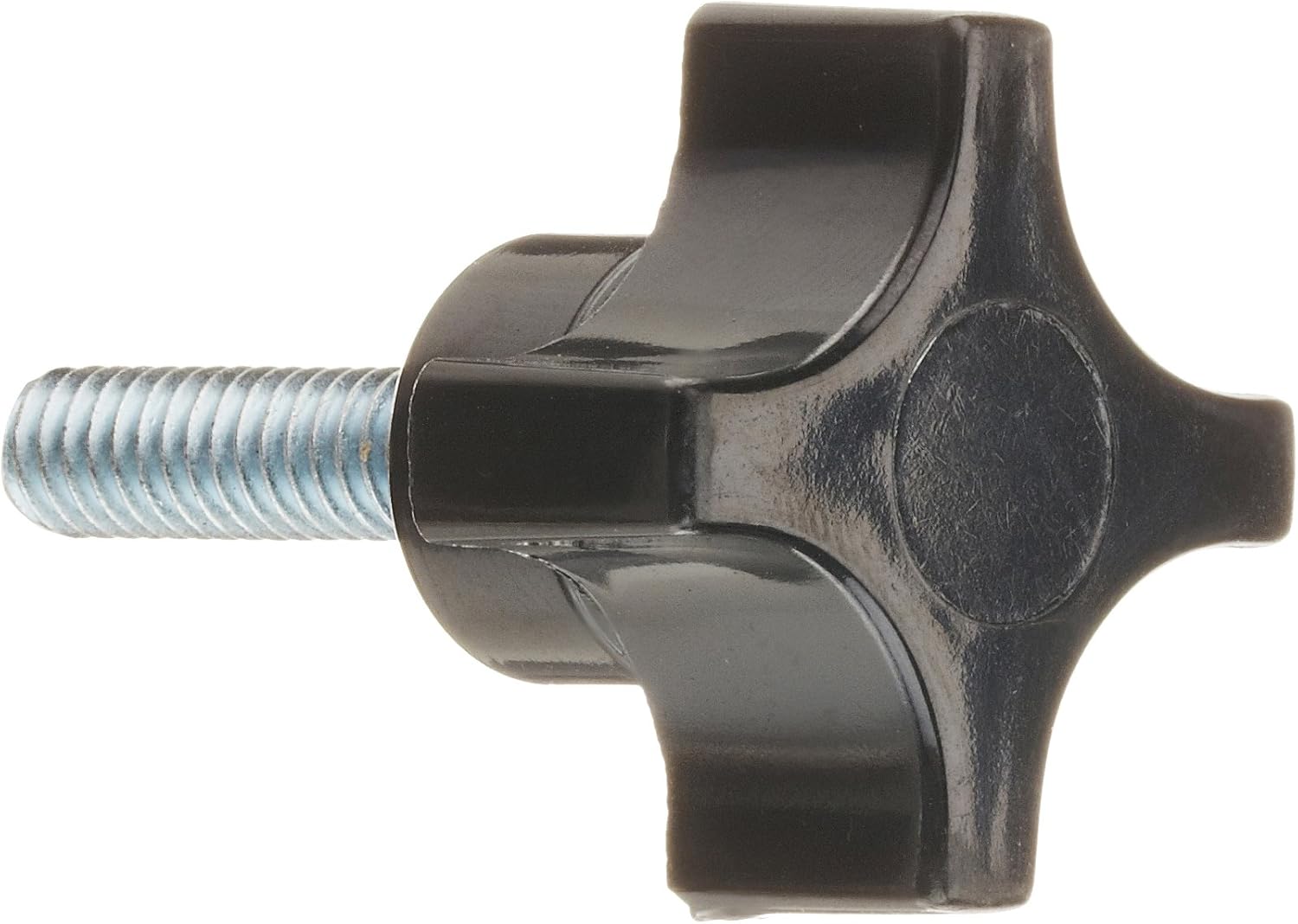 Amazon.com: DimcoGray Black Phenolic 4 Prong Knob, Zinc Stud: 1/4-20" Thread x 1" Length, 1-1/4 ...