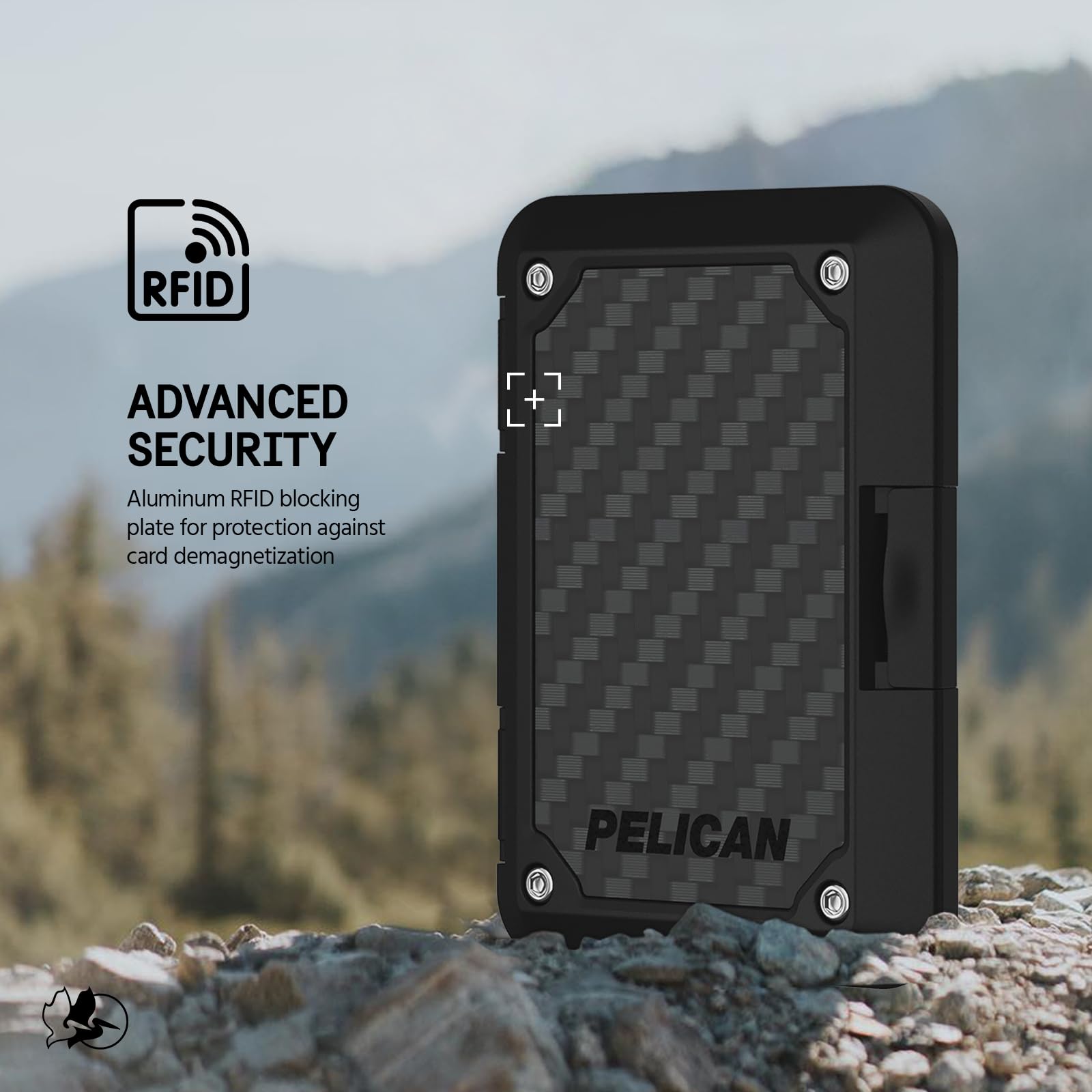 Snapklik.com : Pelican Magnetic Wallet & Card Holder RFID Blocking - Heavy Duty Kevlar Mil-Spec ...