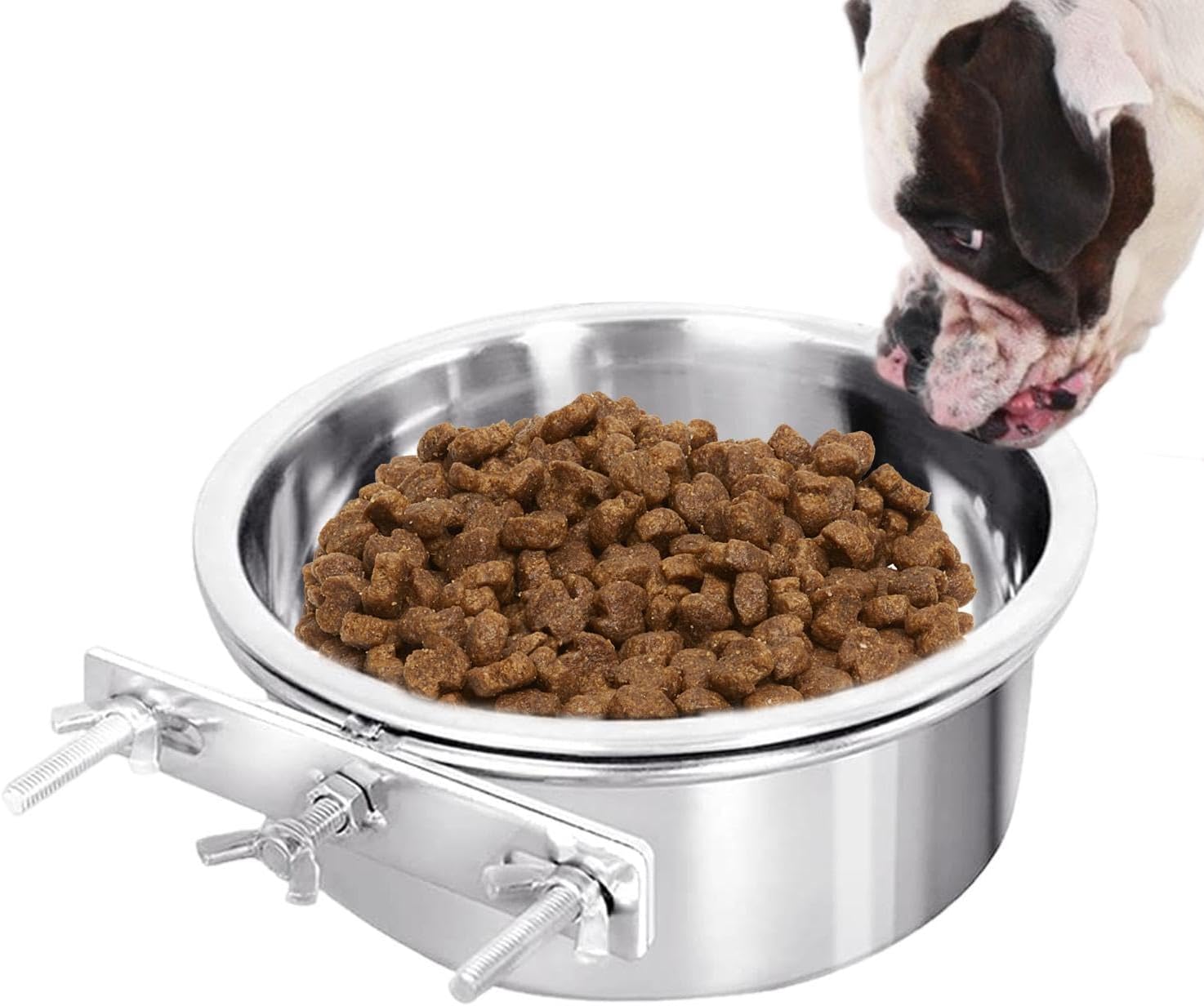 Pet Supplies : Outdoor Dog Bowl - Kennel Water Bowl, Dog Food Bowl ...