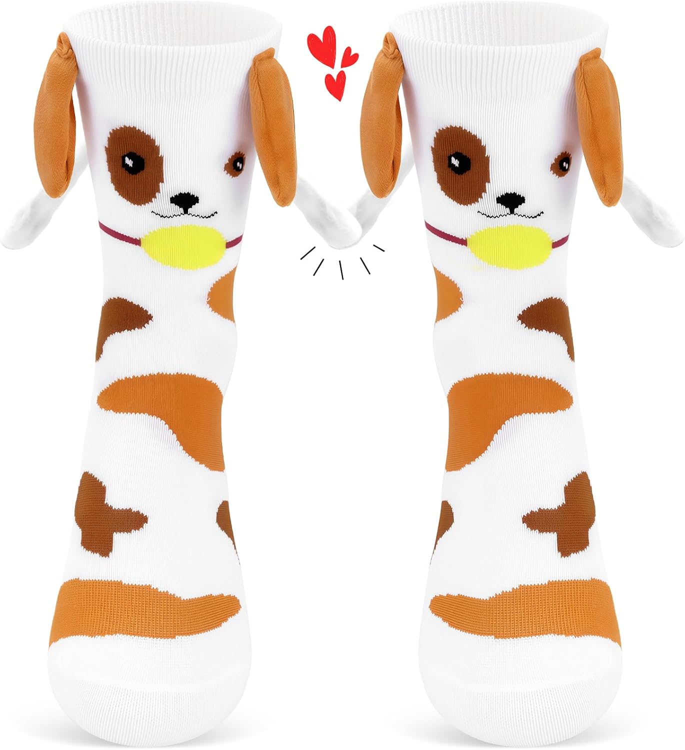 Amazon.com: Lestp Silly Socks for Women Men Kids Funny Holding Hands ...