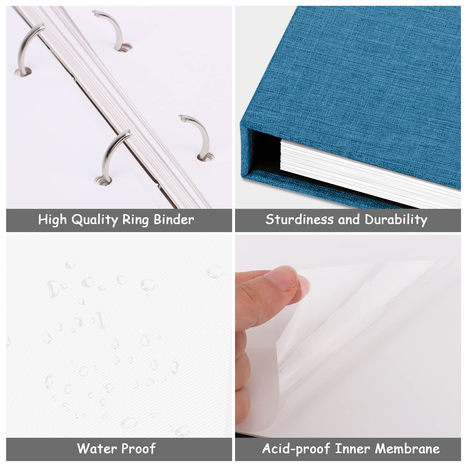 Snapklik.com : Zesthouse Large 18In Photo Album Self Adhesive 60 Pages ...