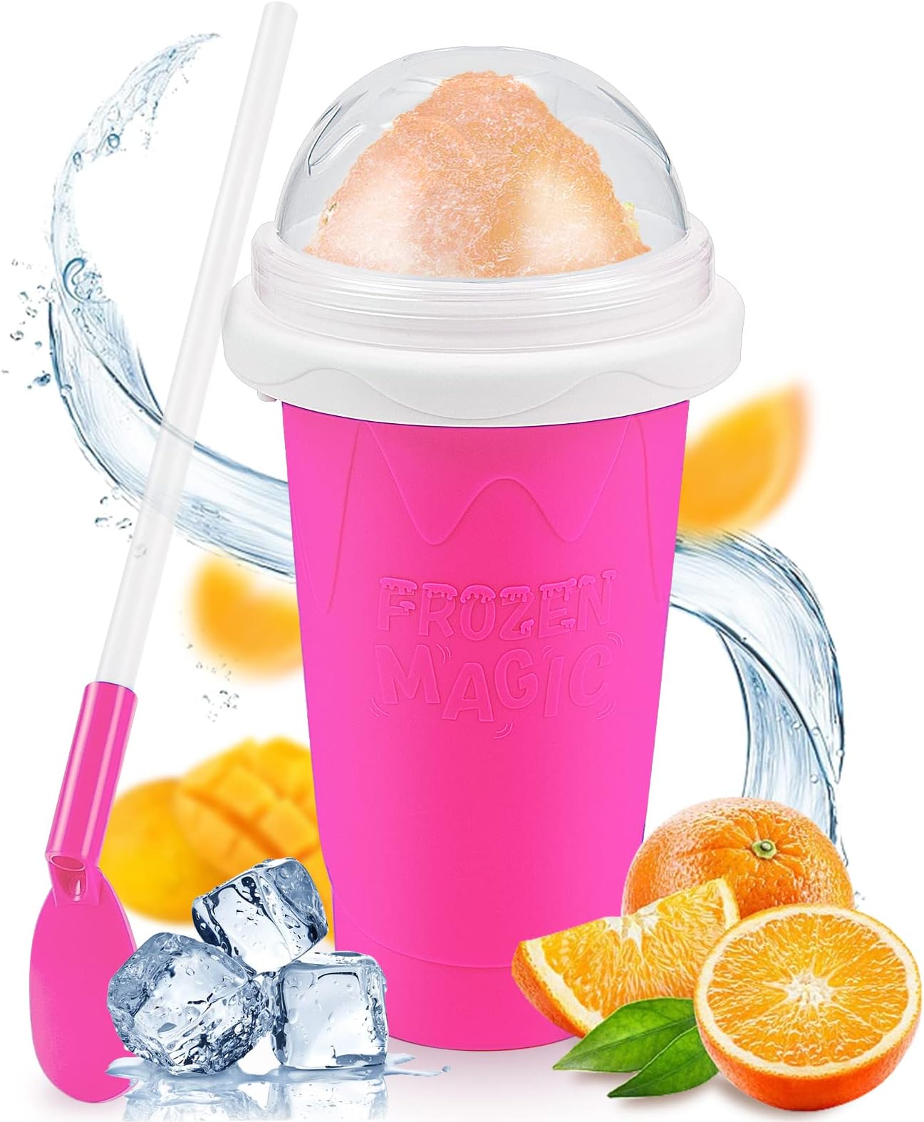 Amazon.com: Slushy Maker Cup Slushy Cup Maker Squeeze Cup TIK TOK ...