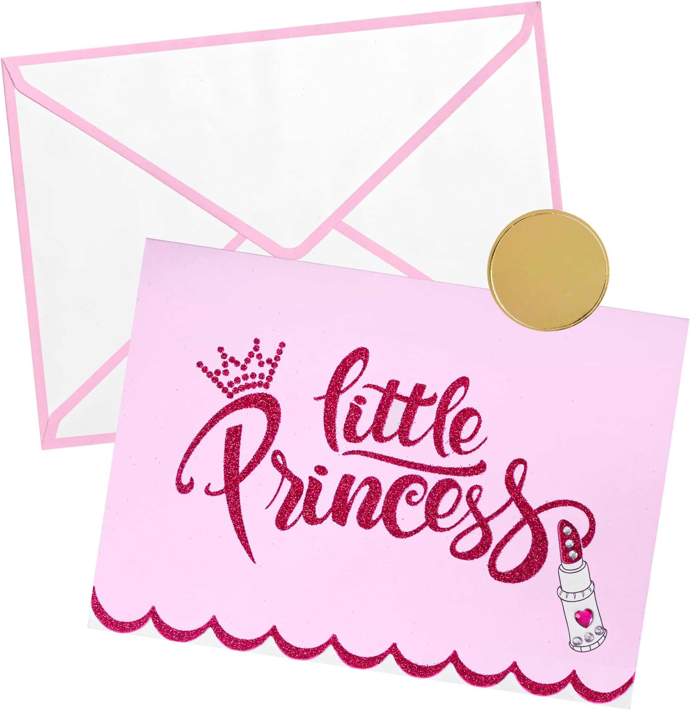 Amazon.com : Special Happy Birthday Princess Card for Little Girl ...