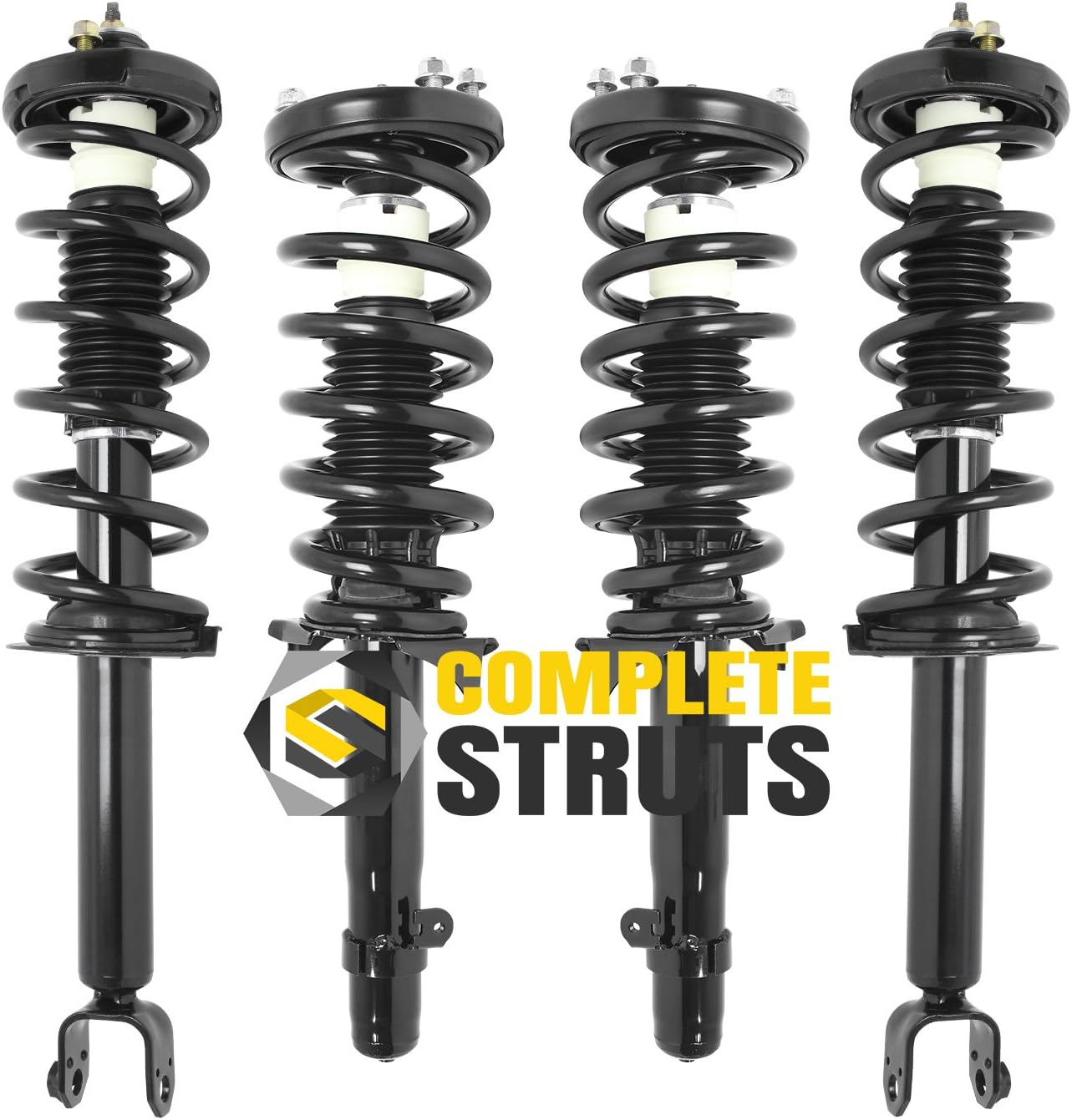 Amazon.com: COMPLETESTRUTS - Front & Rear Complete Strut Assemblies ...
