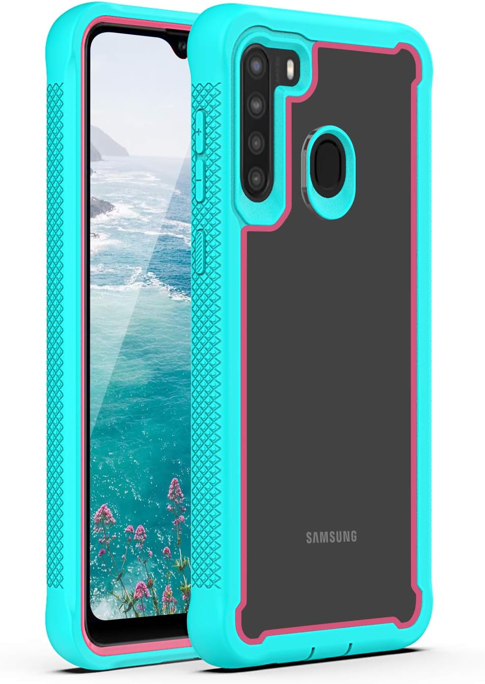 Amazon.com: BENTOBEN Galaxy A21 Case, Slim Glow in The Dark Shockproof ...