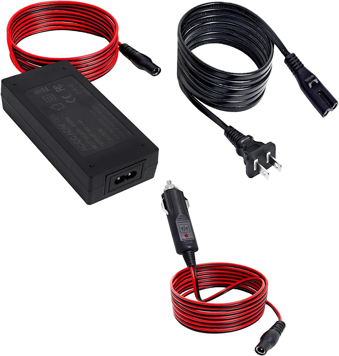 Amazon.com: 56W 14V AC/DC Adapter Charger Cable for NOCO Jump Starter ...