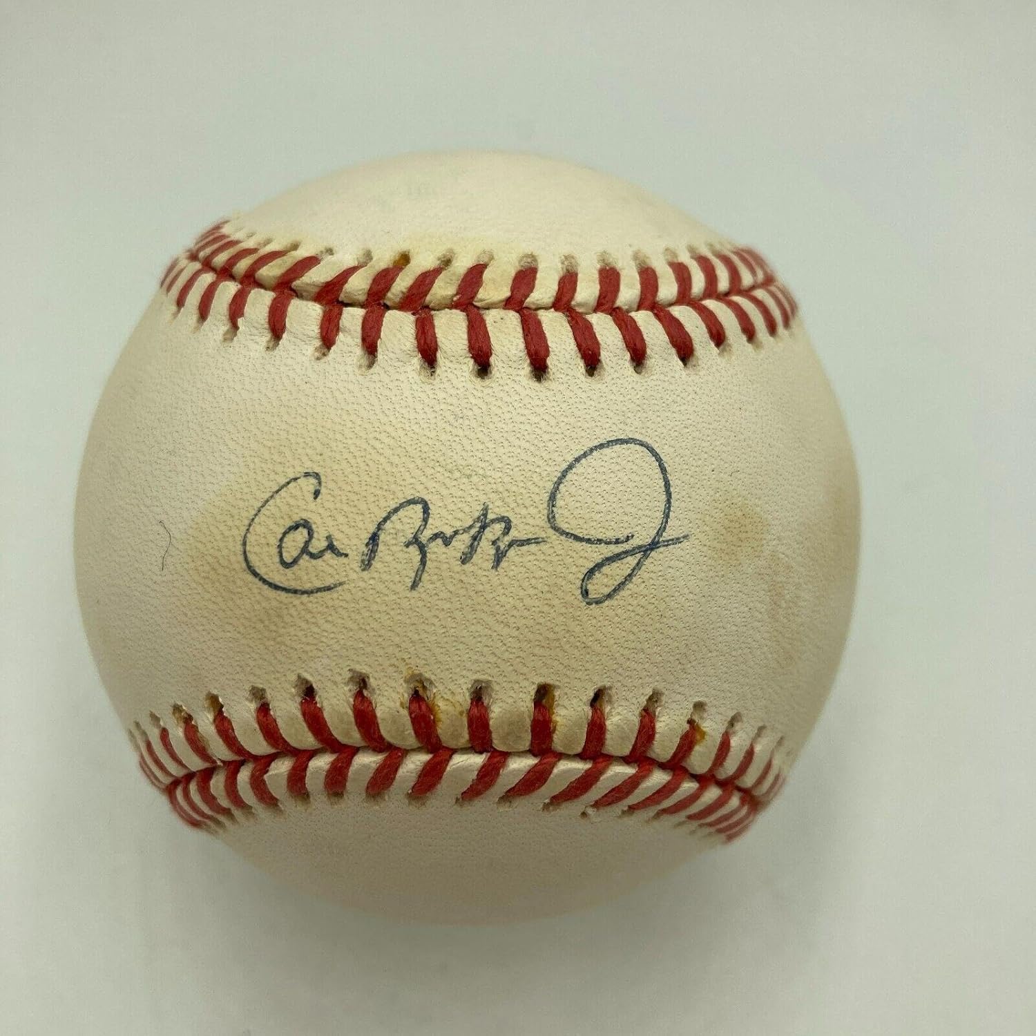 Cal Ripken Jr. Signed Official American League Baseball JSA Sticker ...