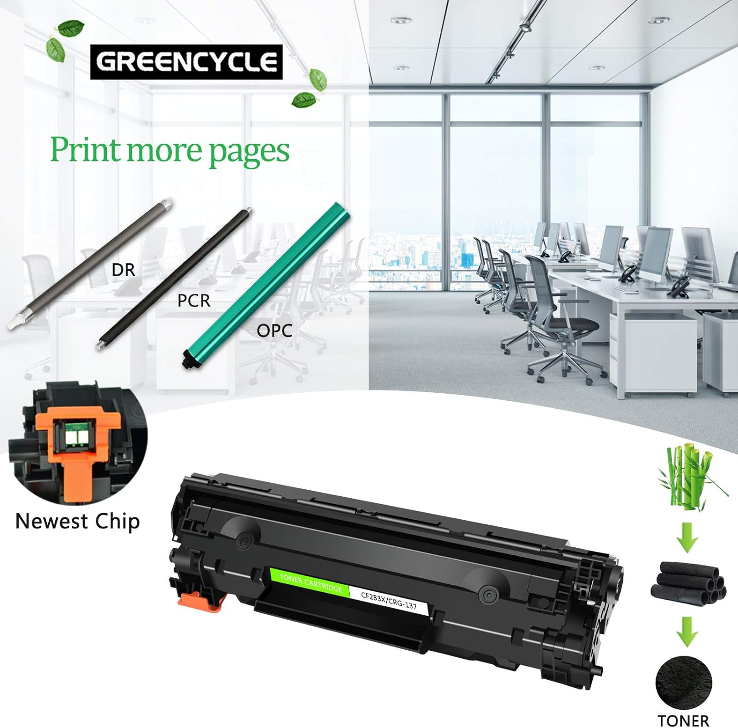 Tесh Dеаlѕ 🔥 GREENCYCLE Compatible C137 CRG137 CRG 137 Toner Cartridge ...