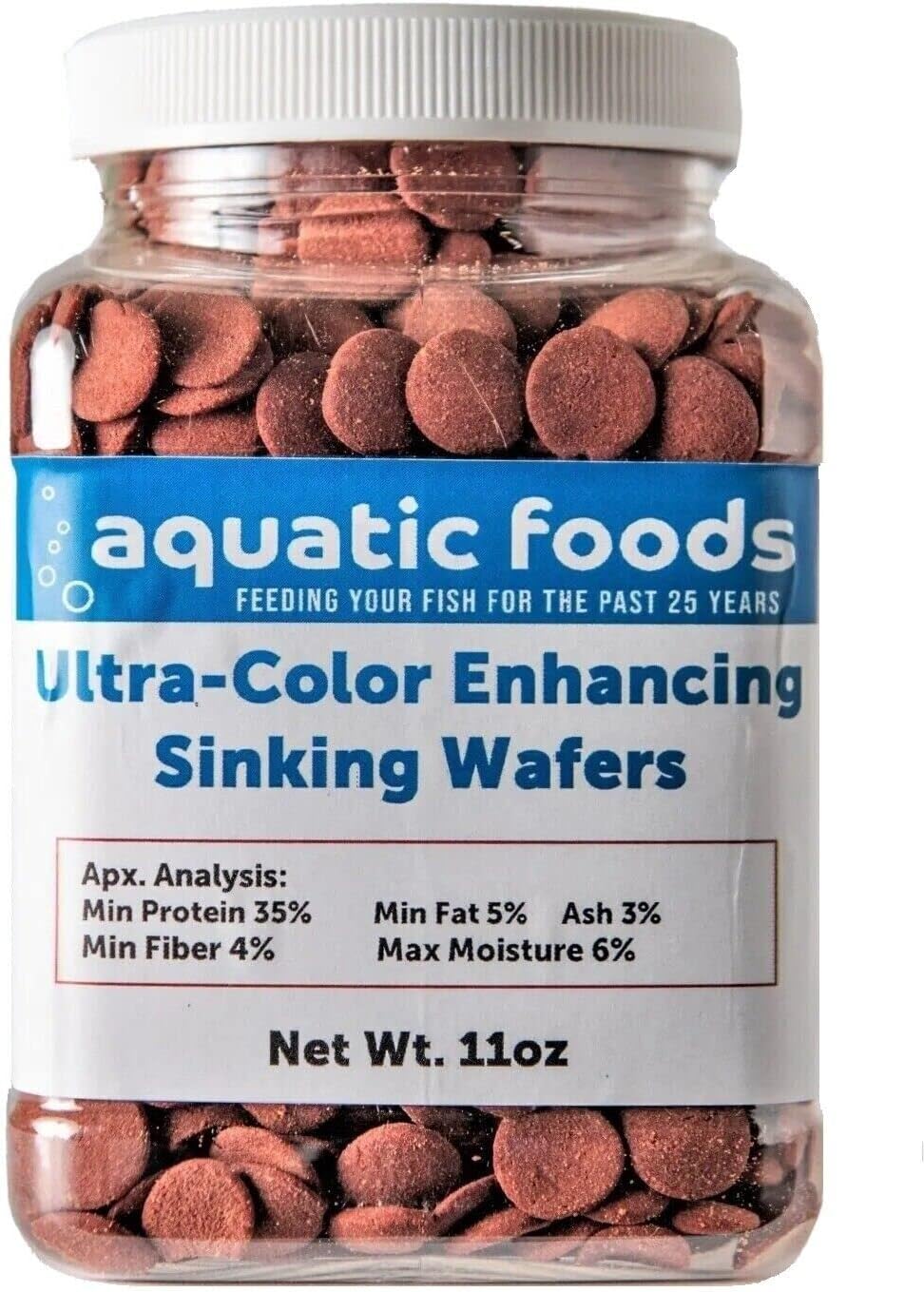 Amazon.com : Aquatic Foods Inc. Ultra-Color Enhancing 12mm - 1/2" Small ...