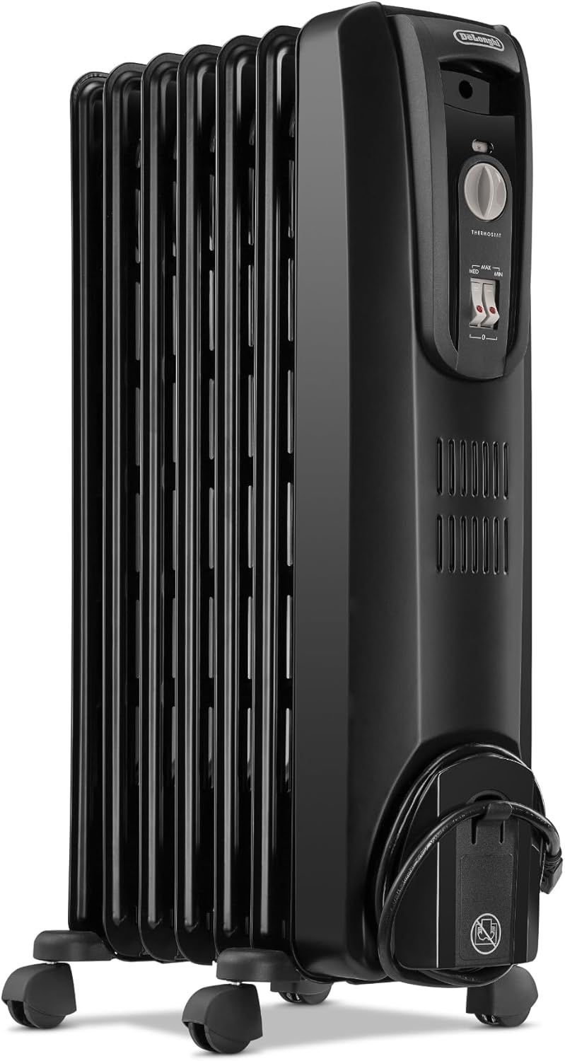 Brandclub - De'Longhi ComfortTemp Full Room Radiant Heater, Black - Oil ...