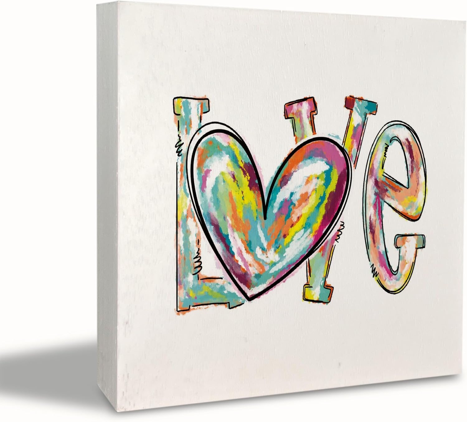 Amazon.com: KEUSPI Valentines Day Desk Table Decor,Valentines Day ...