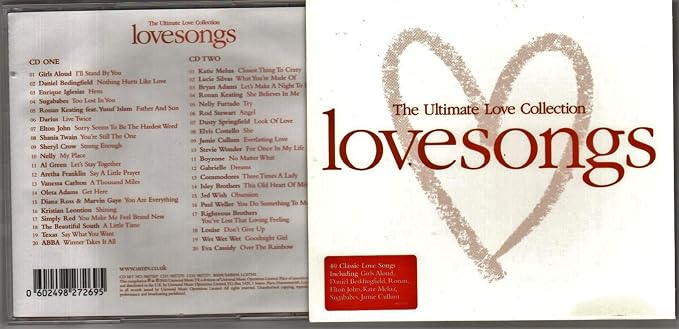 Love Songs - The Ultimate Love Collection: Amazon.co.uk: CDs & Vinyl