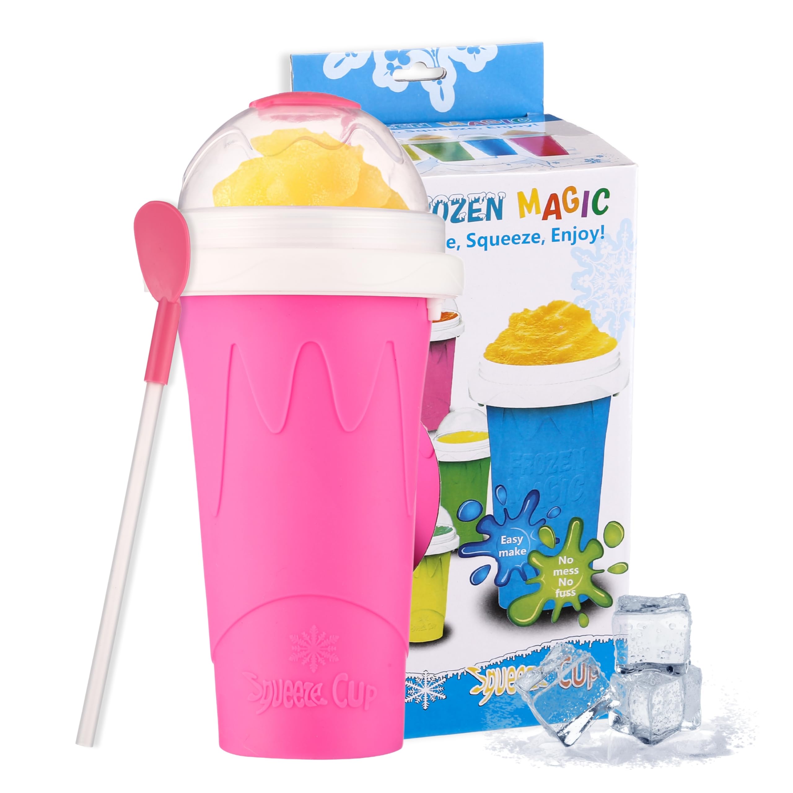 Amazon.com: Generic Slushy Maker Cup, Magic Quick Frozen Smoothies ...
