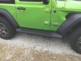 Amazon.com: Mopar 82215145 Jeep Wrangler Two Door JL Models Molded Side ...