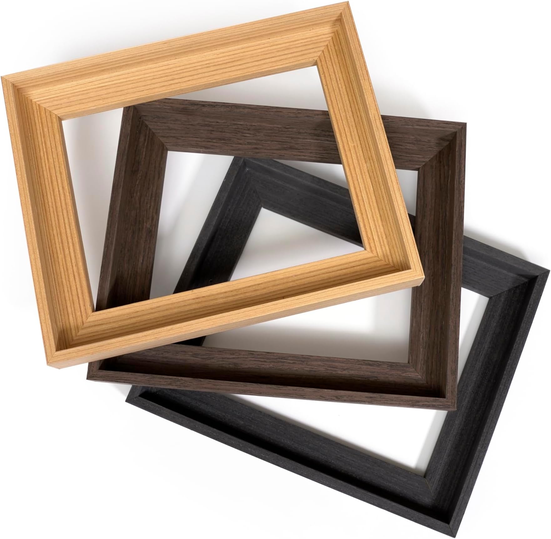 Amazon.com: MCS Canvas Float Frames 12x16 Frame, Black Frame for ...