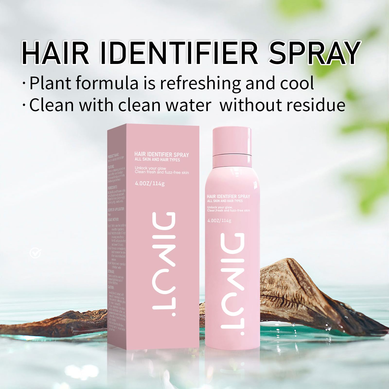 Snapklik.com : Hair Identifier Spray For Face Shaving Hair Identifier ...